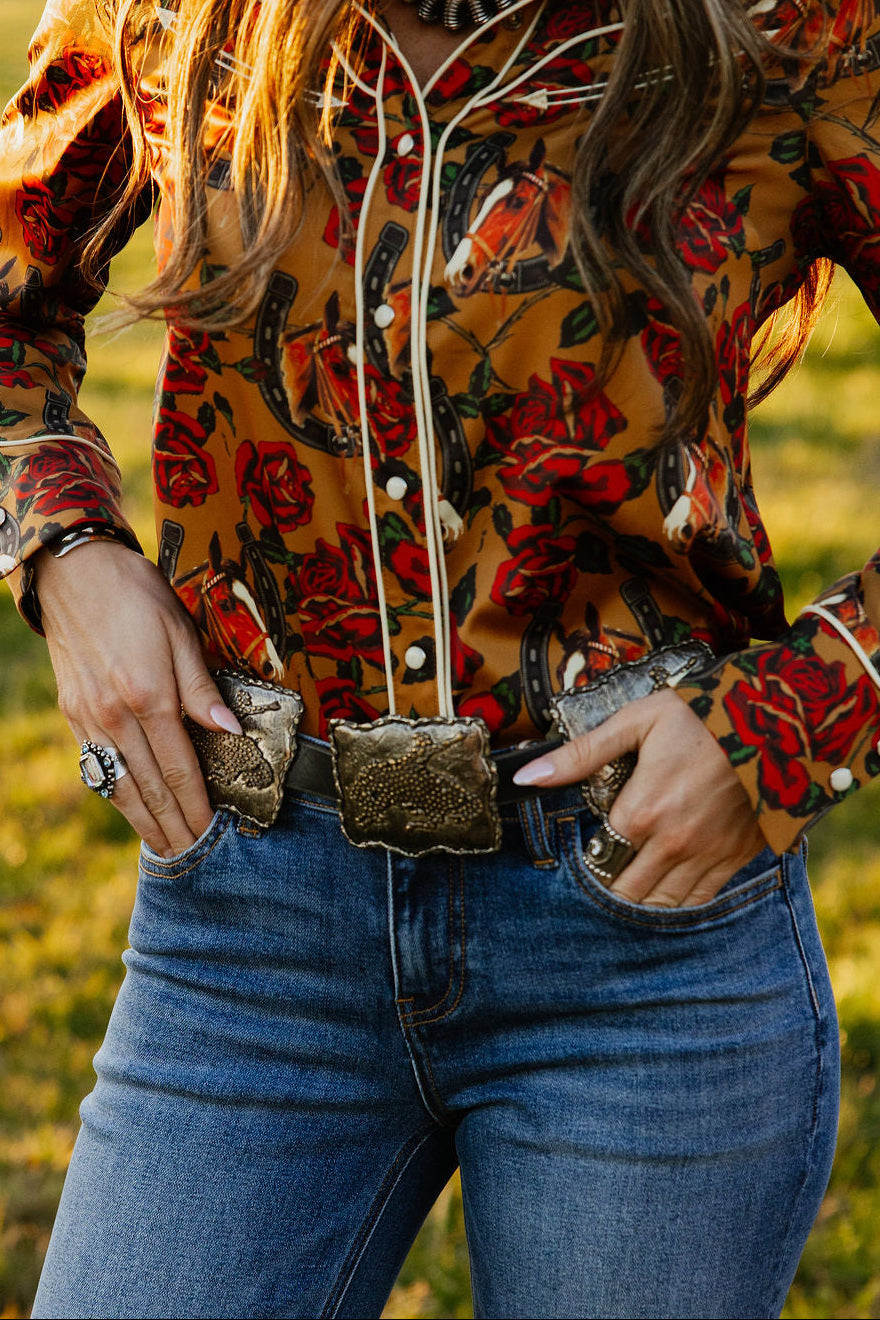 Women's Concho Belts - Rodeo Quincy
