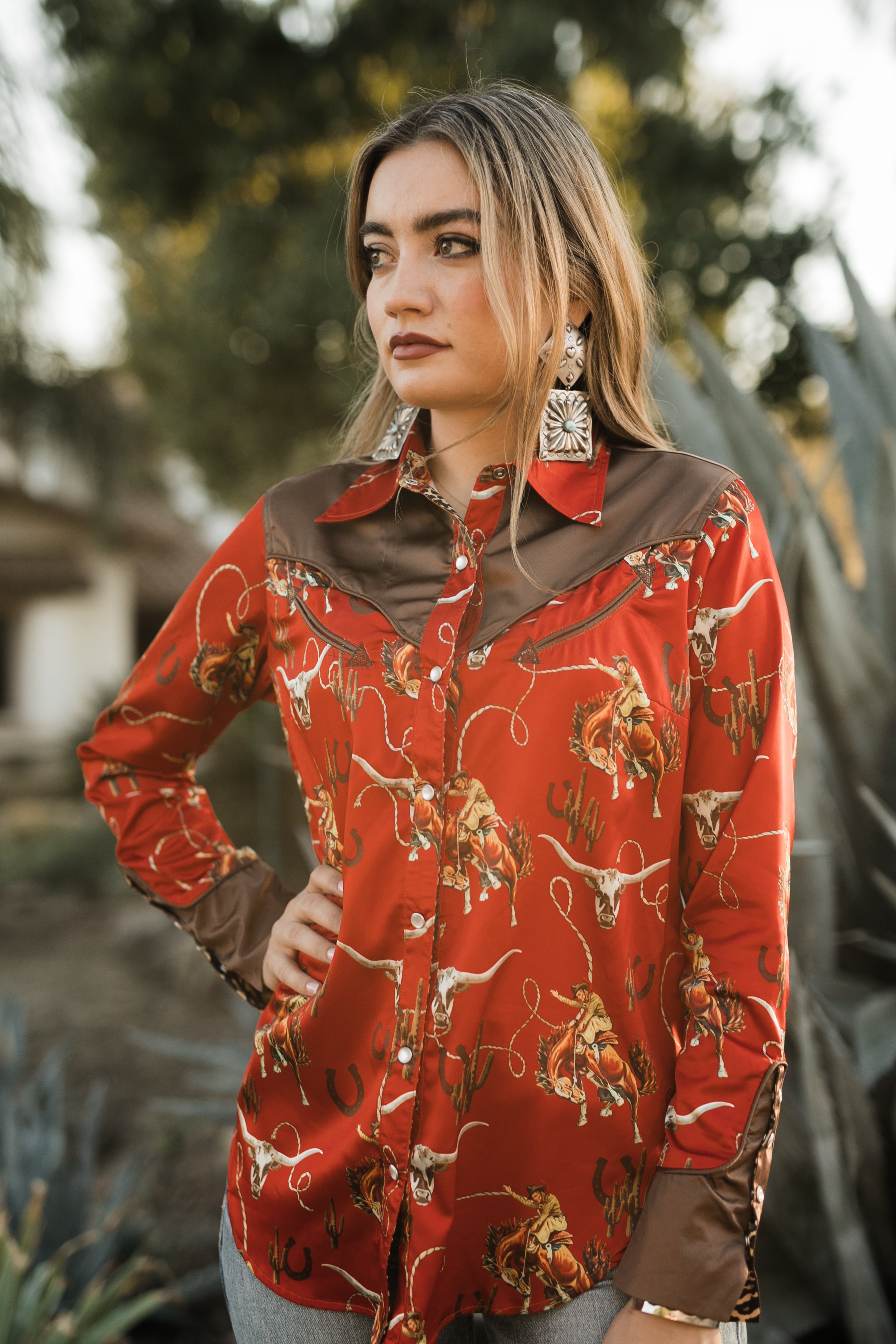 El Rancho Button Up – Rodeo Quincy